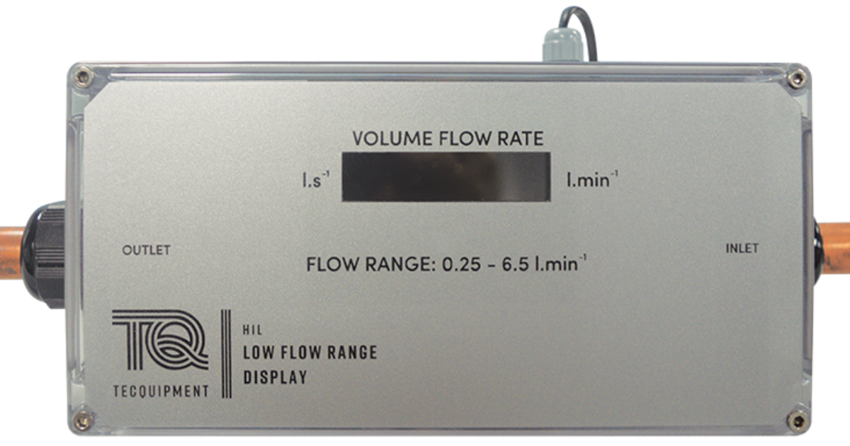 Low Flow Range Display | TecQuipment