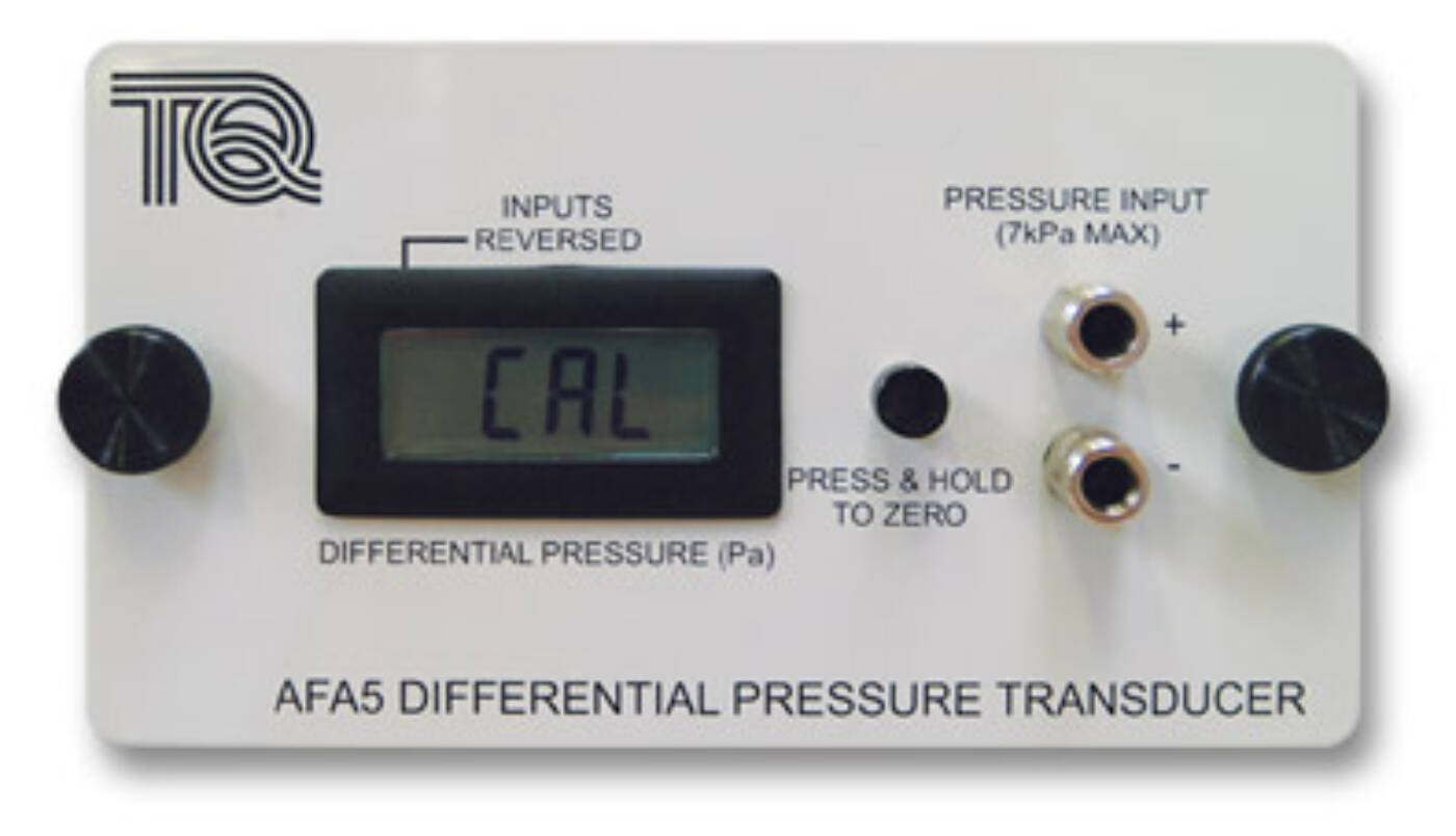 DIFFERENTIAL PRESSURE TRANSDUCER | TecQuipment