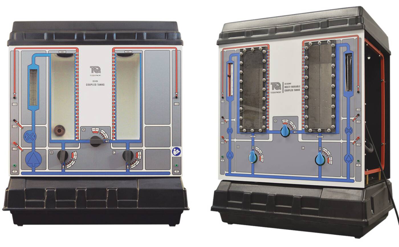 MULTIVARIABLE COUPLED TANKS | TecQuipment