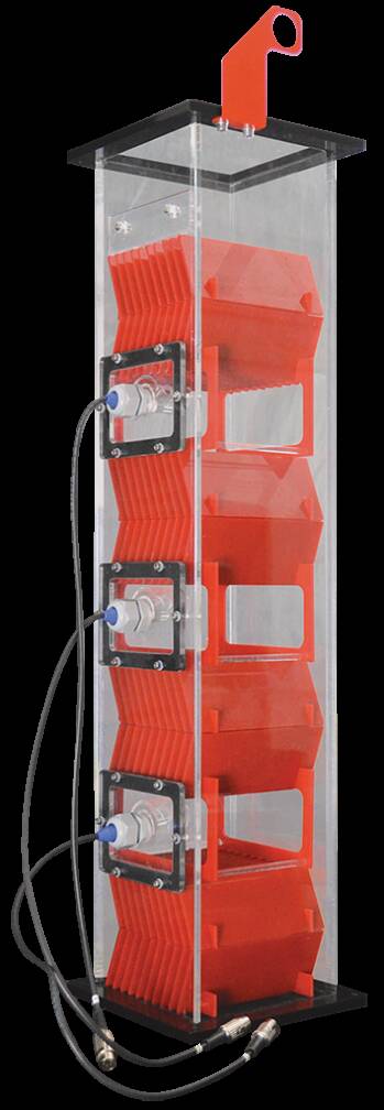 COOLING COLUMN PACKAGING CHARACTERISTICS COLUMN | TecQuipment