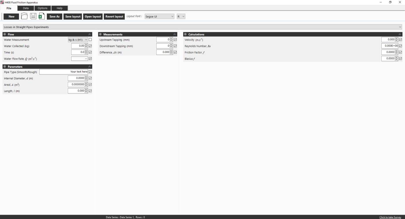 FLUID FRICTION APPARATUS | TecQuipment