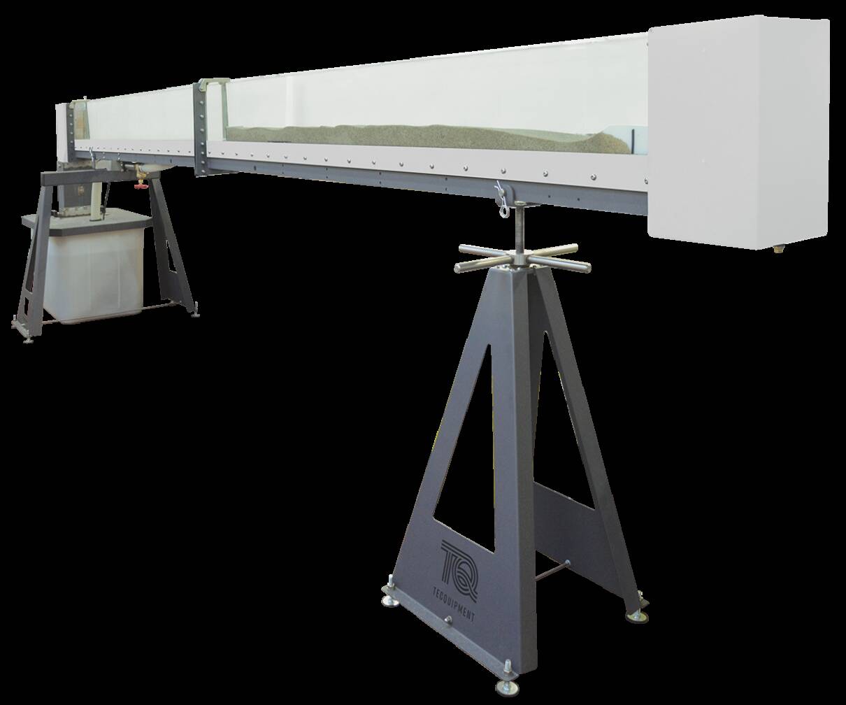 5 x 0.08 x 0.25 Metre Flow & Sediment Transport Channel | TecQuipment