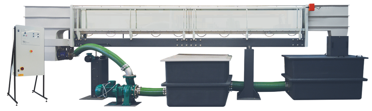 5 x 0.3 x 0.45 Metre Flume | TecQuipment