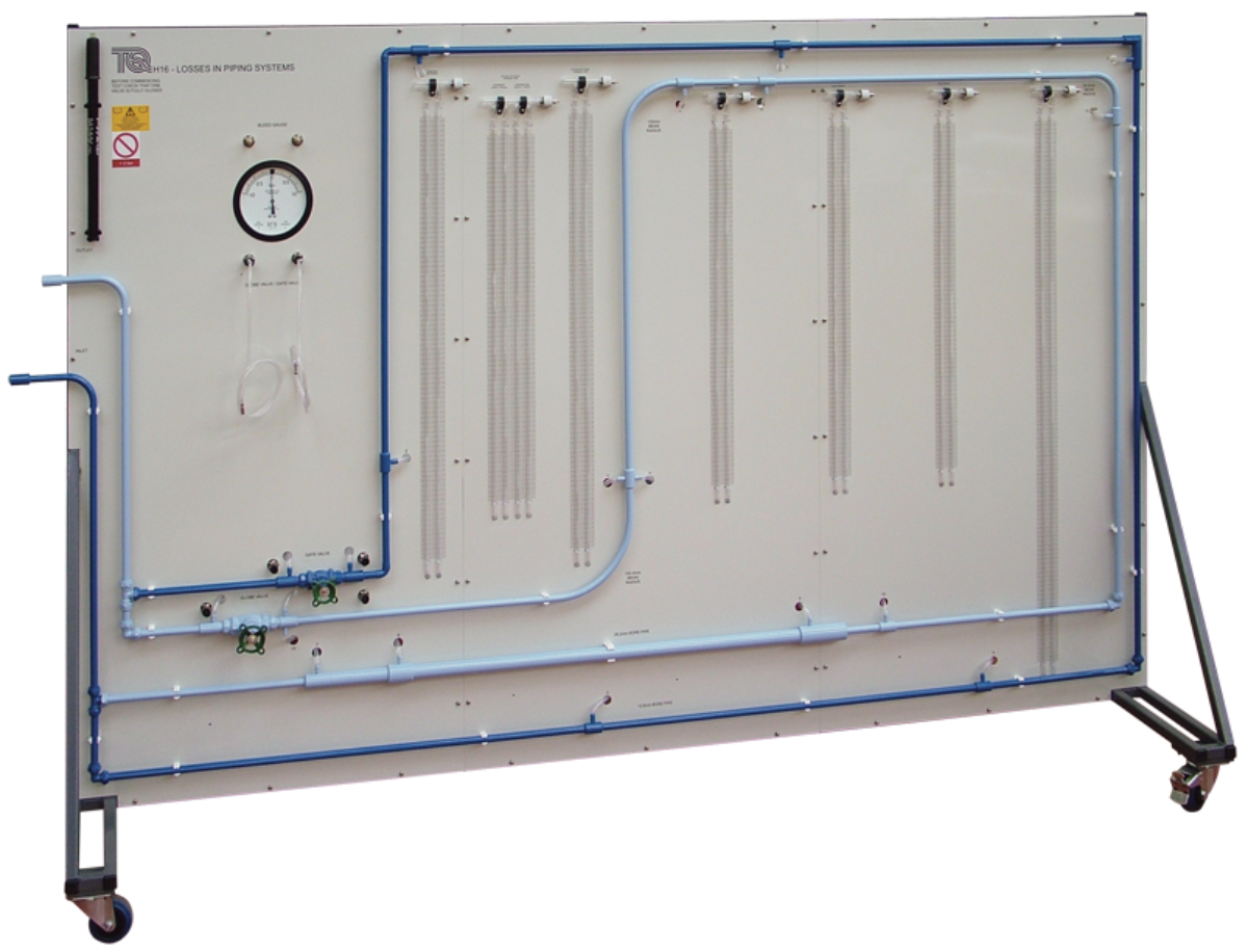 TecQuipment | LOSSES IN PIPING SYSTEMS
