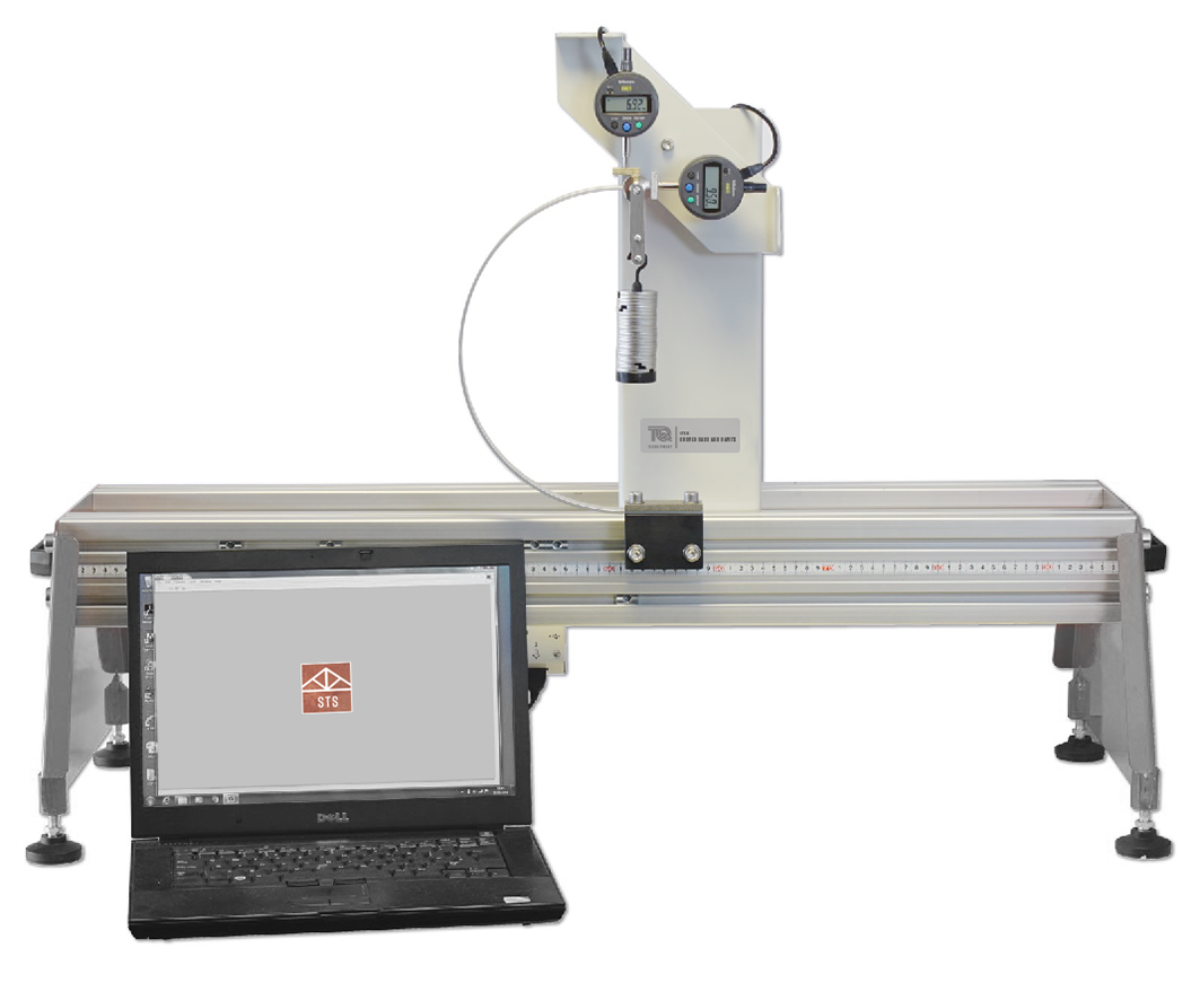 TecQuipment | Curved Bars and Davits (Next Generation Structures)