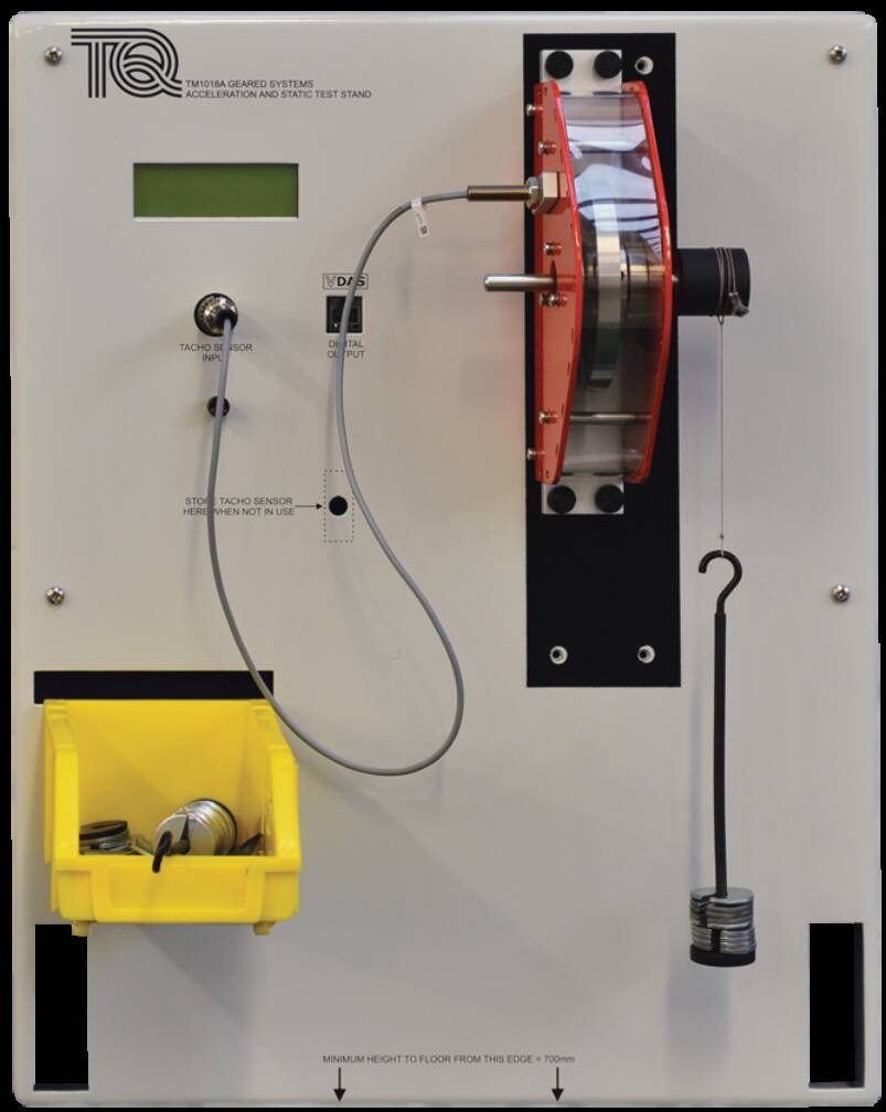ACCELERATION & STATIC TEST STAND | TecQuipment
