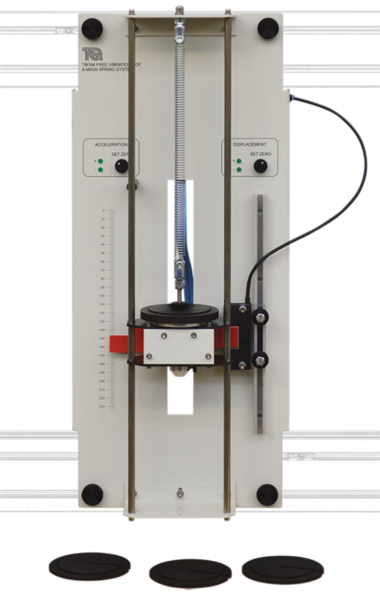TecQuipment | FREE VIBRATION OF A MASS SPRING SYSTEM