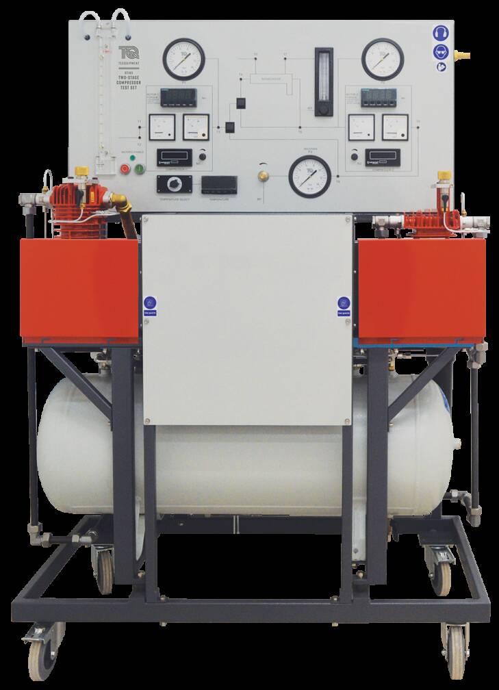 TWO-STAGE COMPRESSOR TEST SET | TecQuipment