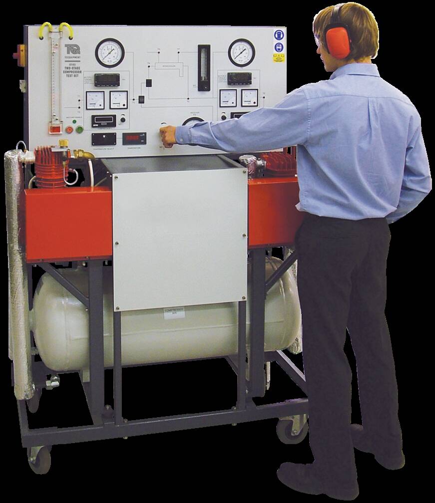 TWO-STAGE COMPRESSOR TEST SET | TecQuipment