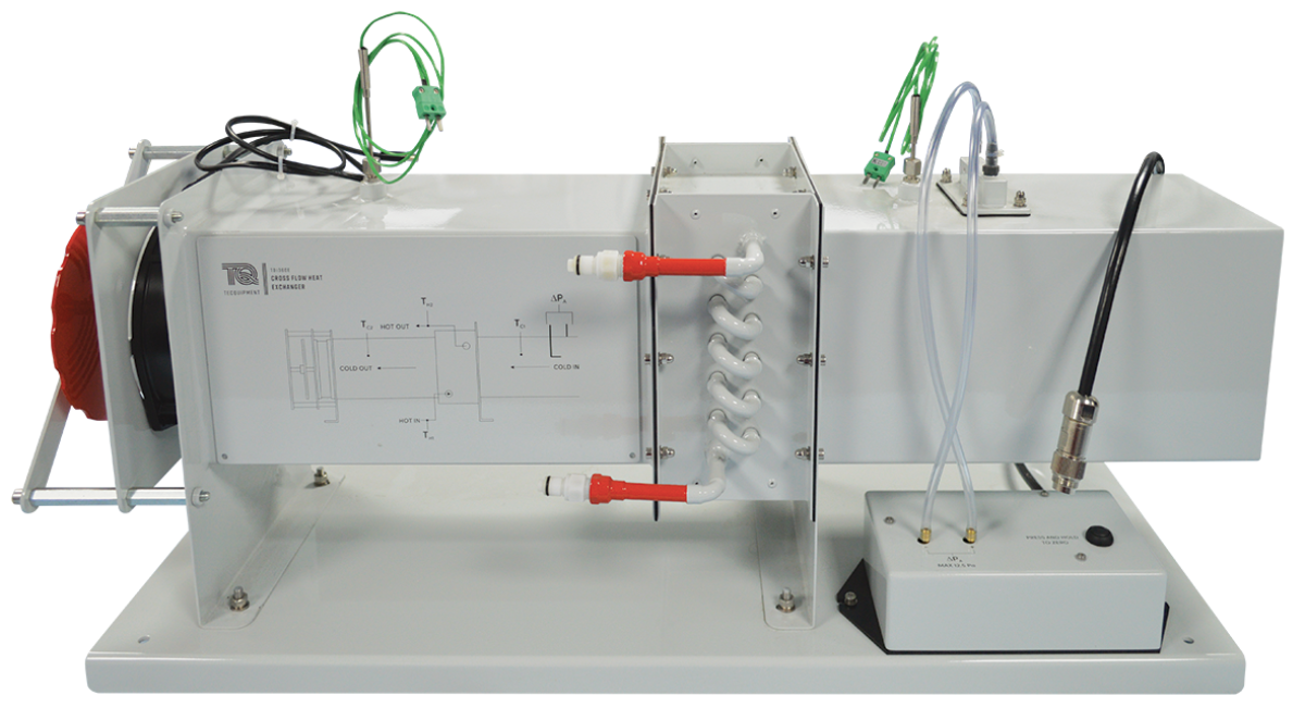 Cross-Flow Water-To-Air Heat Exchanger | TecQuipment