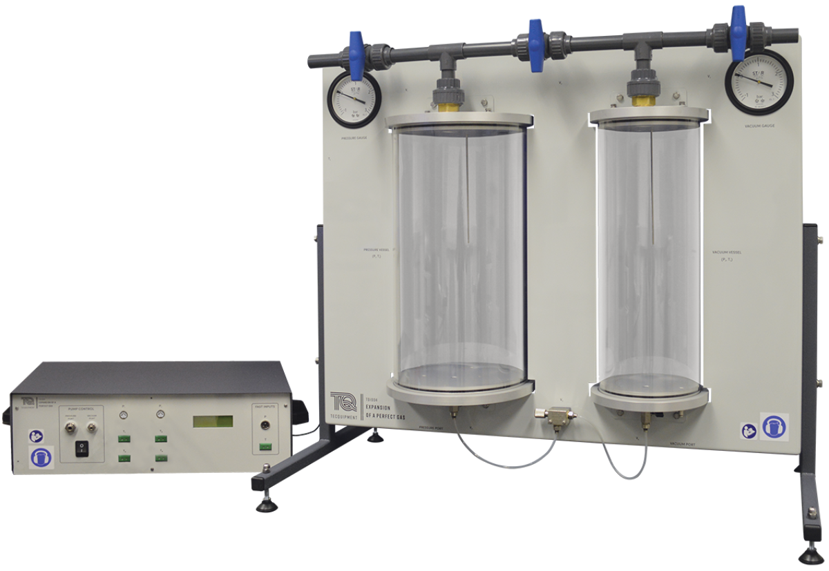 EXPANSION OF A PERFECT GAS | TecQuipment