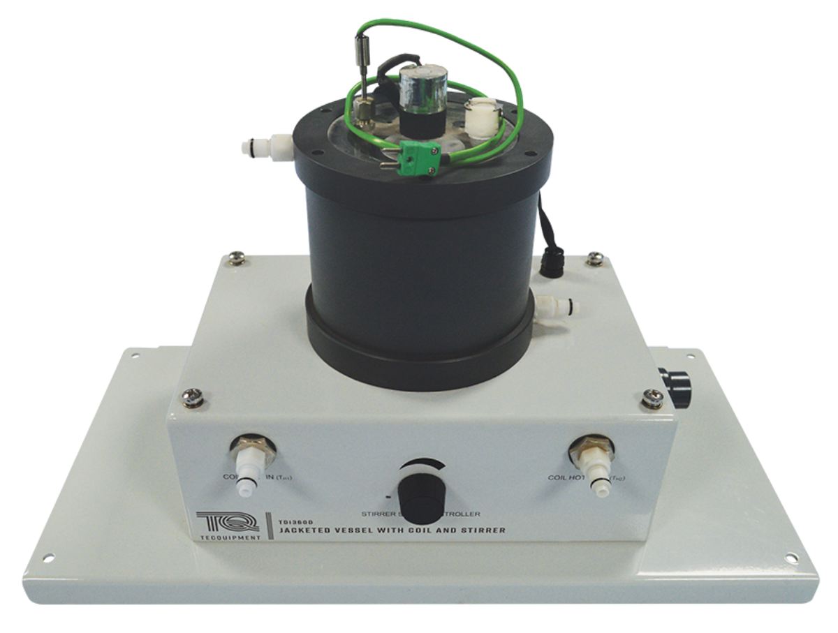 Jacketed Vessel With Coil and Stirrer | TecQuipment
