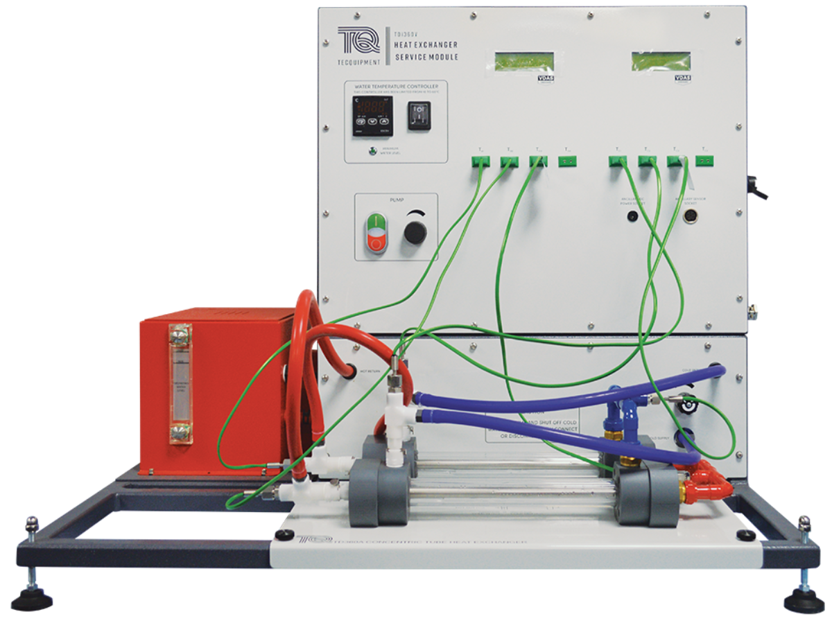 TecQuipment | CONCENTRIC TUBE HEAT EXCHANGER