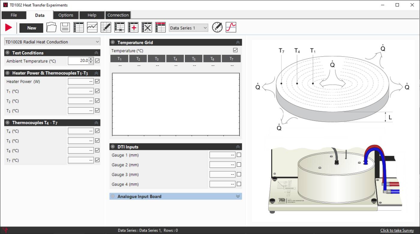 TecQuipment | RADIAL HEAT CONDUCTION EXPERIMENT