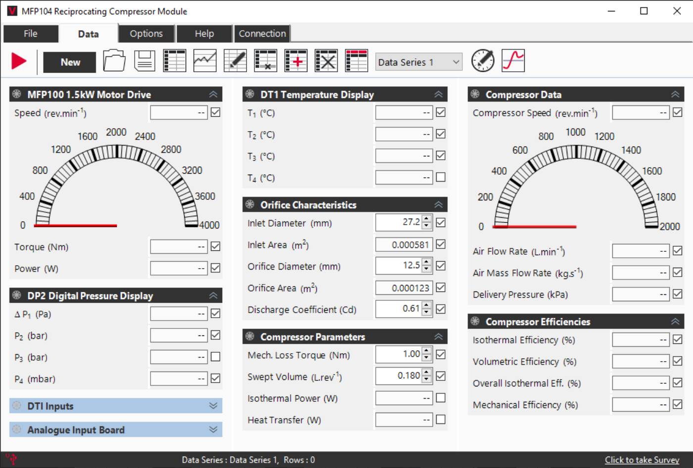RECIPROCATING COMPRESSOR MODULE | TecQuipment