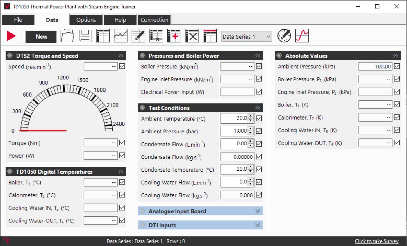 Thermal Power Plant with Steam Engine Trainer | TecQuipment