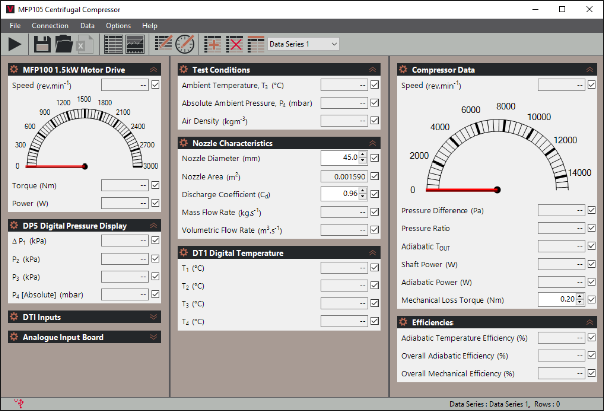 TecQuipment | CENTRIFUGAL COMPRESSOR MODULE