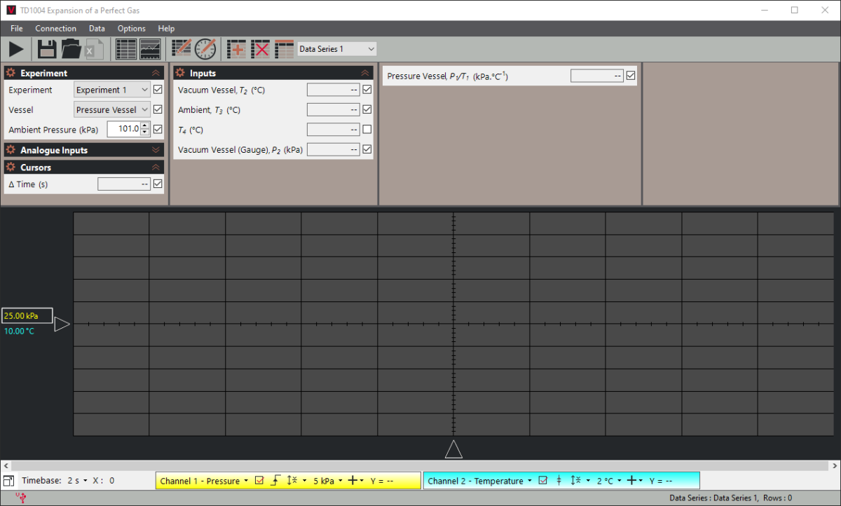 EXPANSION OF A PERFECT GAS | TecQuipment