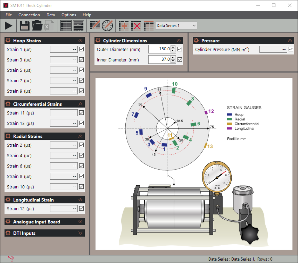 TecQuipment | THICK CYLINDER